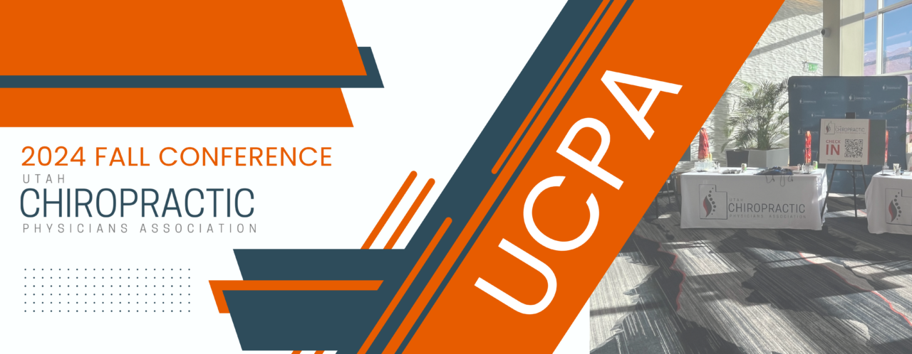 2024 FALL CONVENTION SCHEDULE | Utah Chiropractic Physicians Assocication